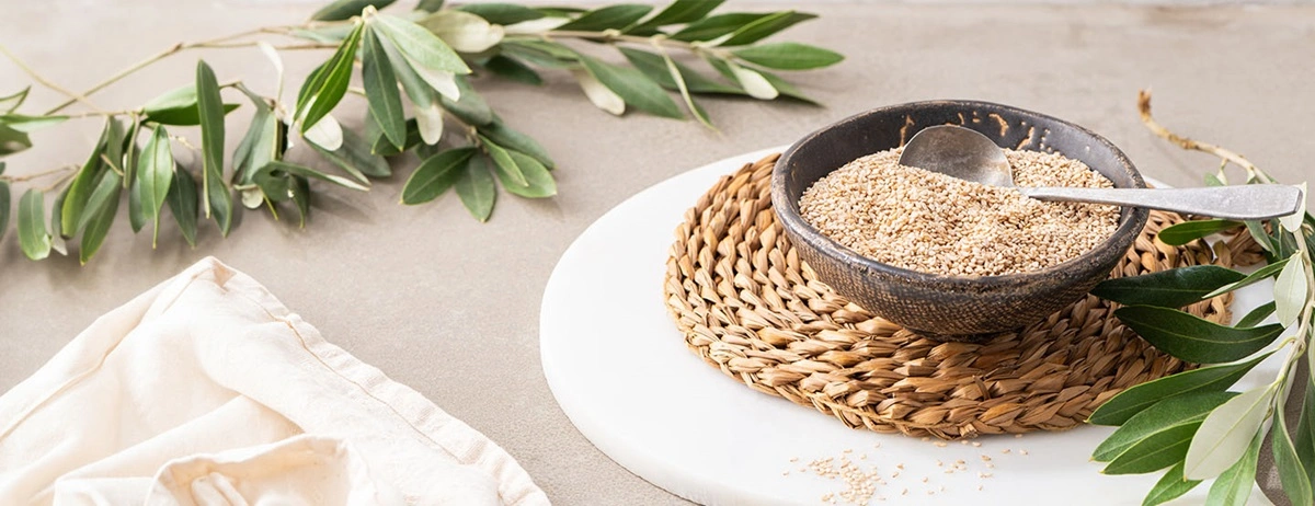 Warum ist Sesam so gesund? 6 Gründe, mehr Sesam zu essen.
