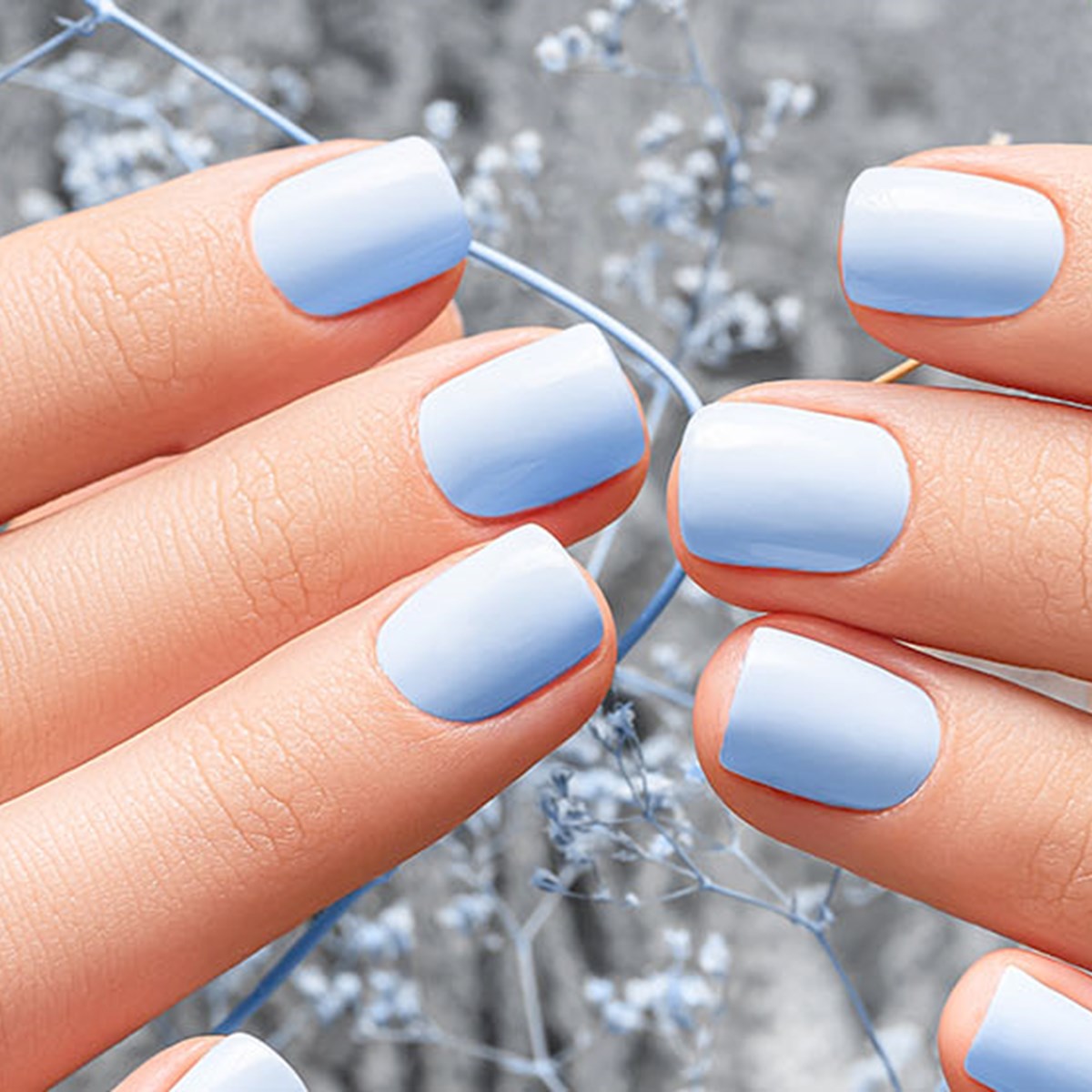 Blueberry Milk Nails – so trägt Dua Lipa den Nageltrend